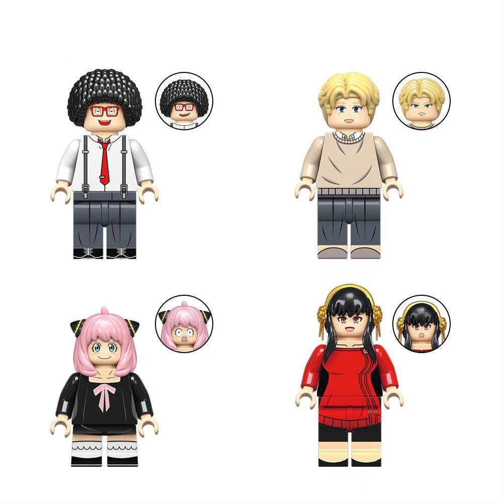 Franky Franklin Twilight Yor Forger Minifigures Lego Compatible SPY× ...