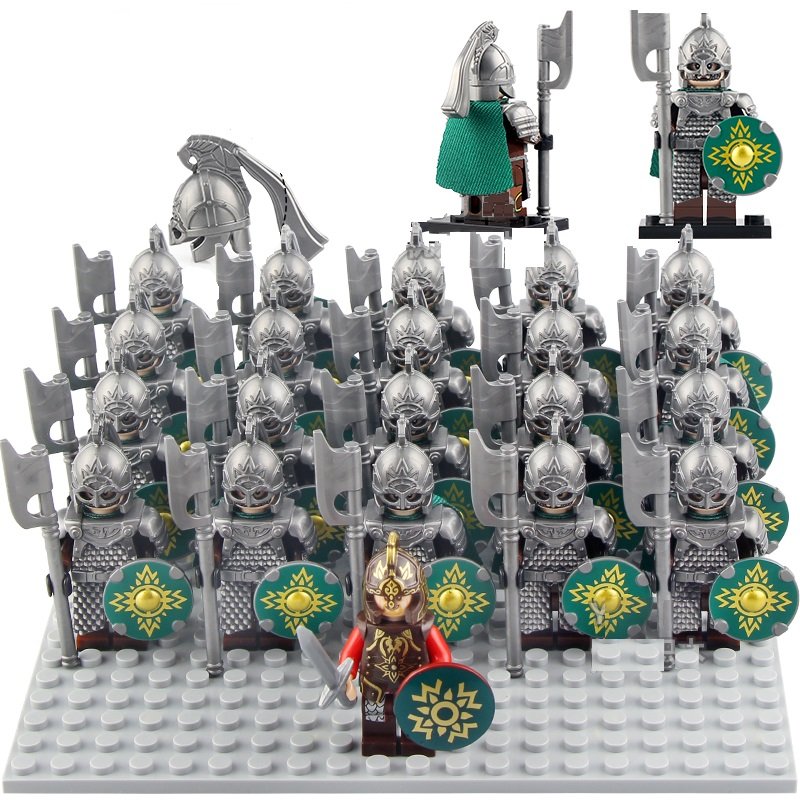 Rohan Axe cavalry Minifigures Lego Compatible Lord of the Rings Set