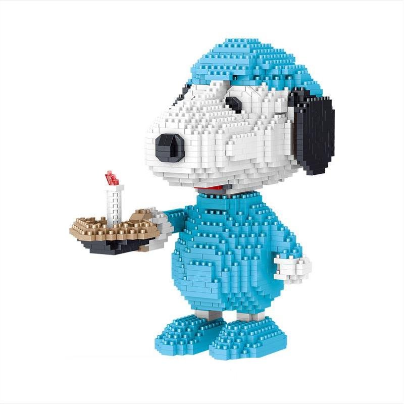 Big Snoopy Minifigures Lego Compatible Toy