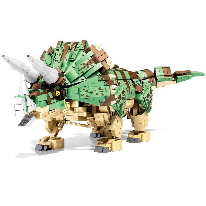Big Triceratops Minifigures Lego Compatible Dinosaur Minifigure