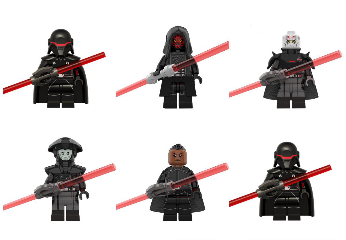 The Grand Inquisitor Second Sister Third Sister Minifigures Lego ...
