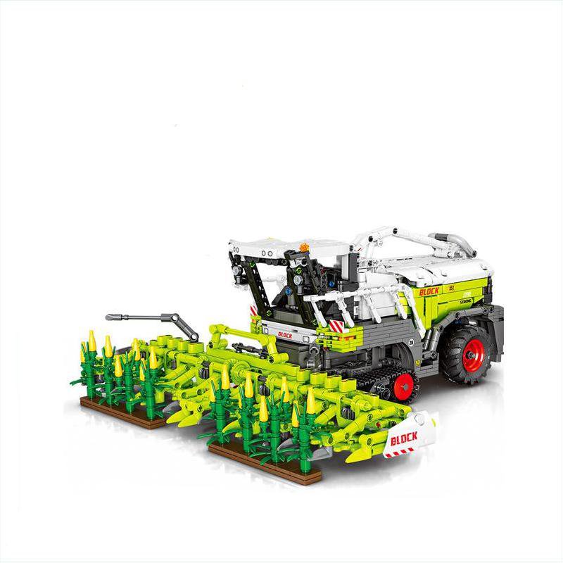 Maize Harvester Minifigures Lego Compatible Farm Set