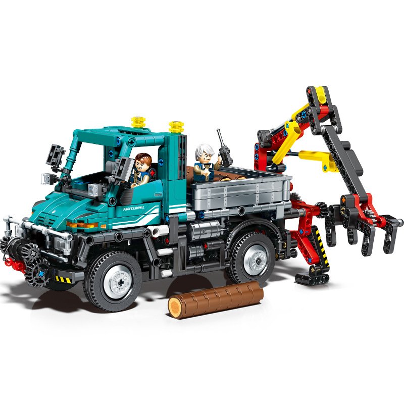 Mechanical heavy industry Unimog Minifigures Lego Compatible City Sets