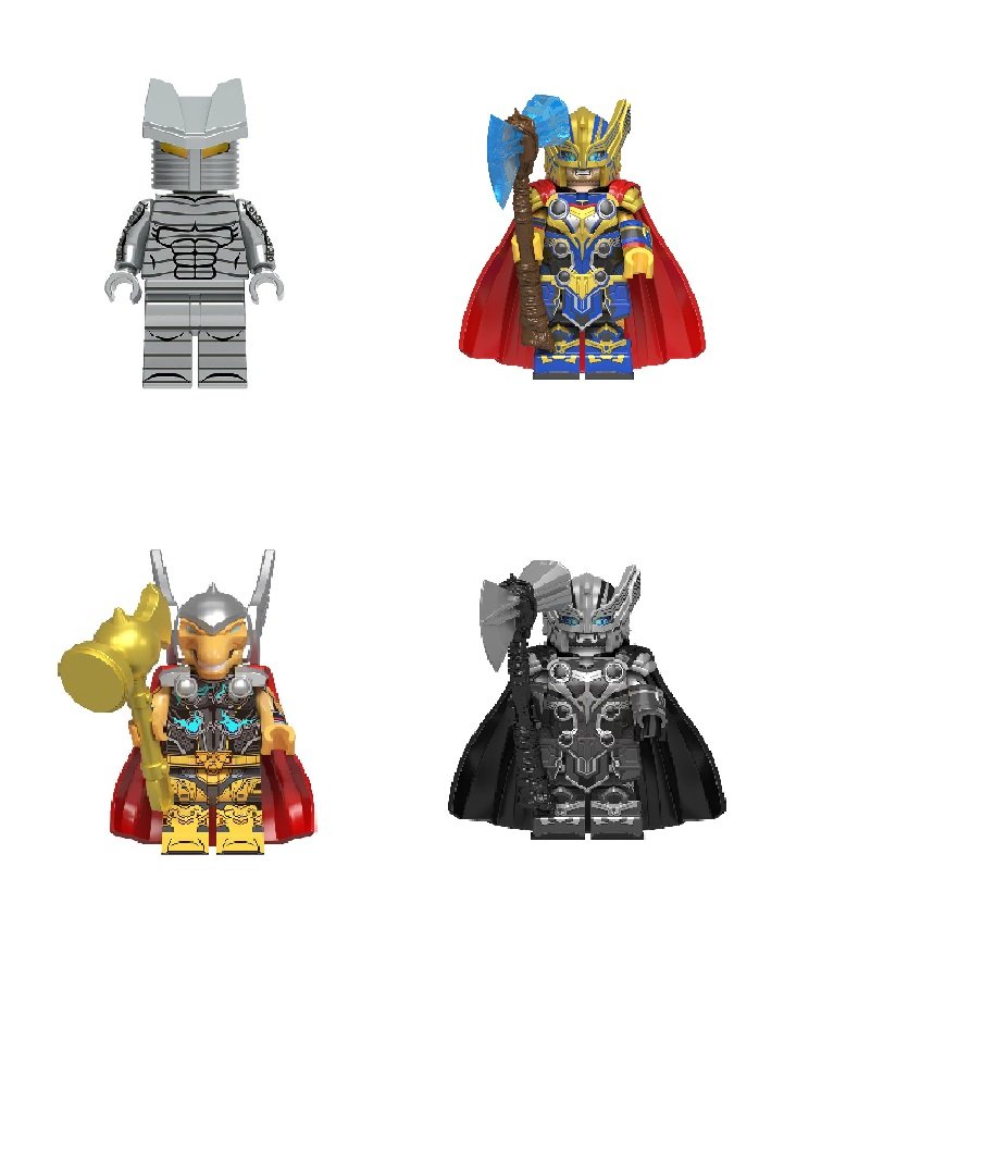 Destroyer VS Thor Beta Ray Bill Minifigures Compatible Lego Thor Sets