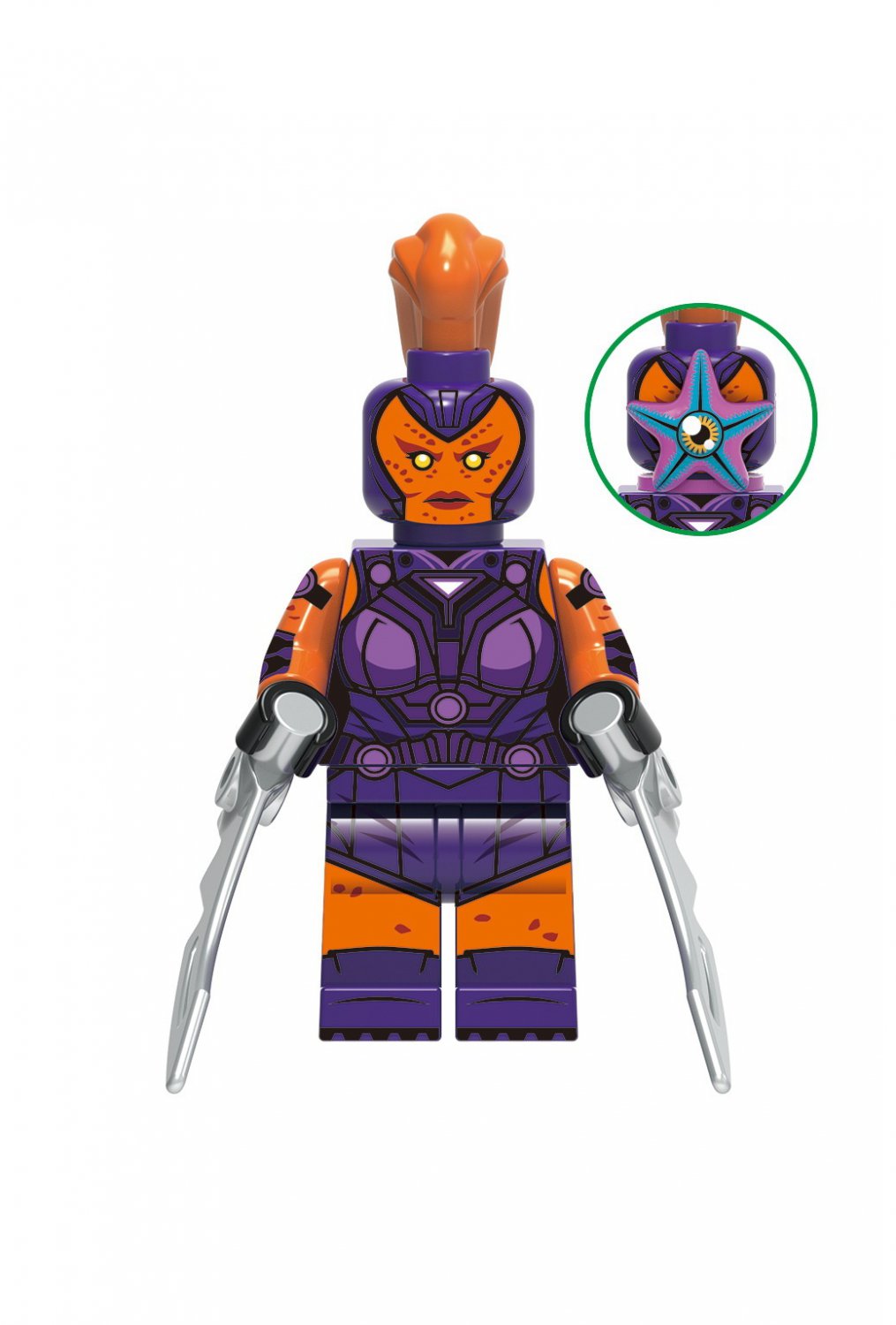 Mongul Minifigures Compatible Lego Comics Presents Minifigure