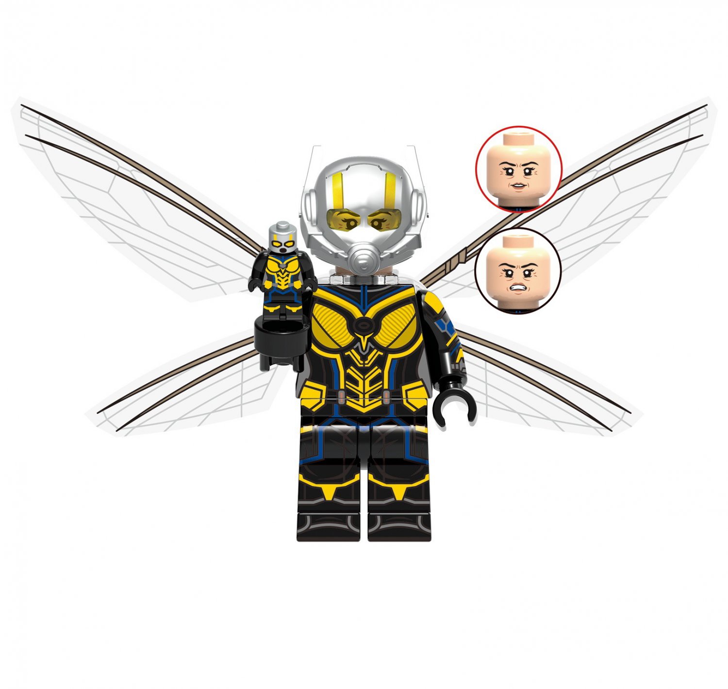 New Wasp Minifigures Compatible Lego Ant-Man 3 Minifigure