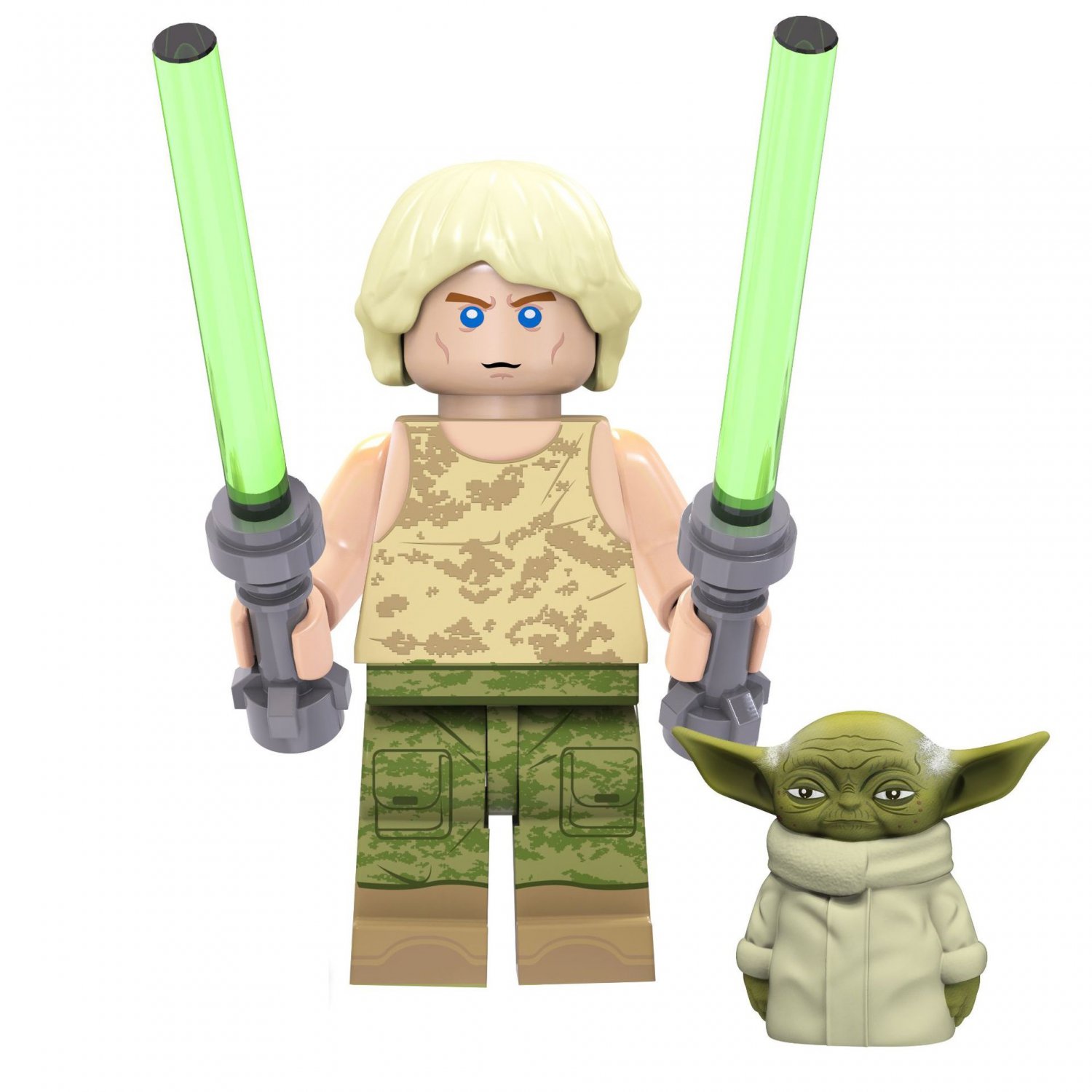 New Luke Skywalker Minifigures Compatible Lego Star Wars Minifigure