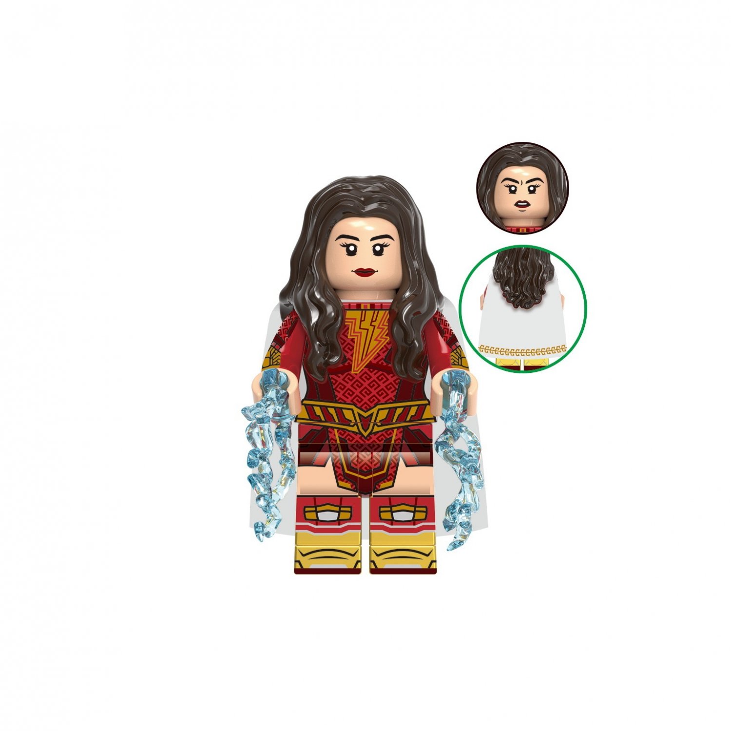 Mary Marvel Minifigures Compatible Lego Shazam Family Minifigure