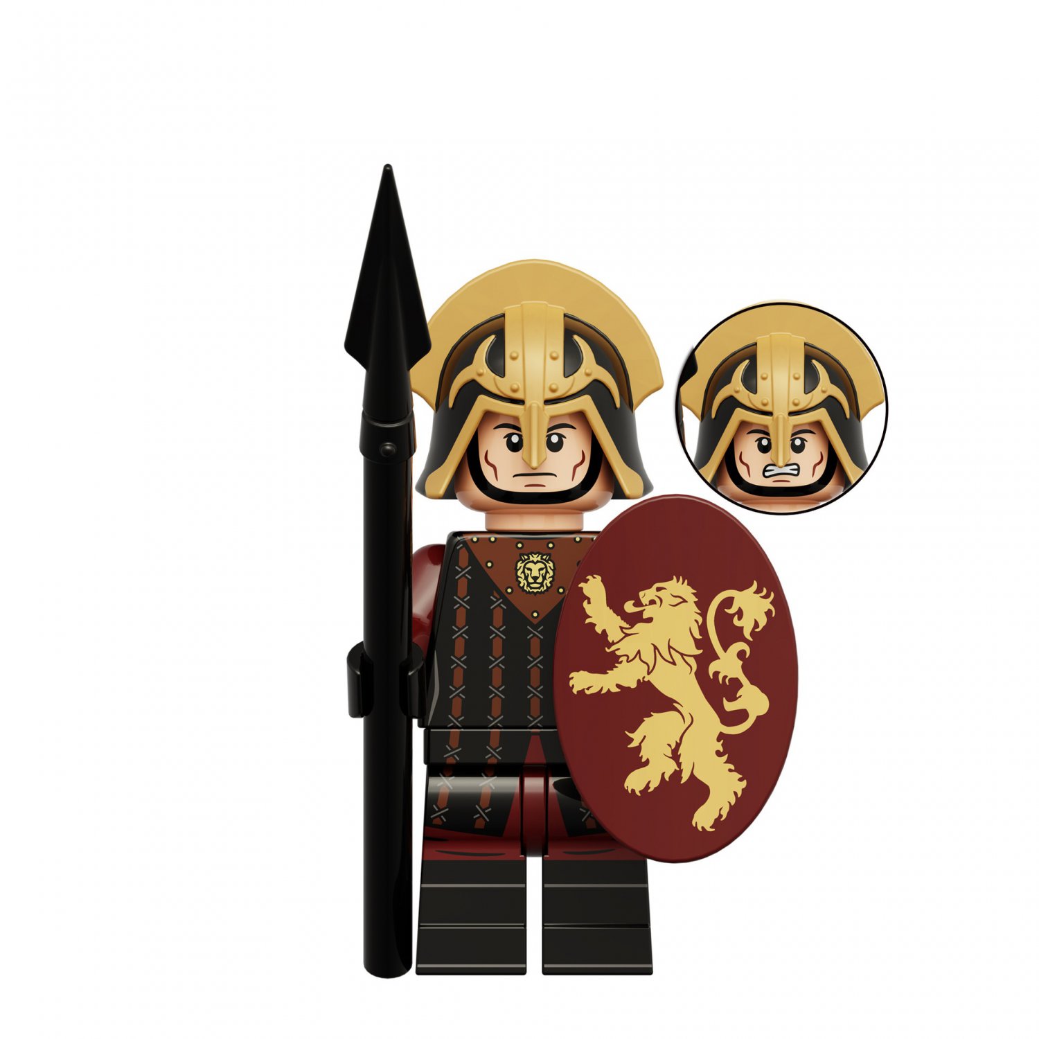 Pikeman Minifigures Compatible Lego Medieval Knights Minifigure