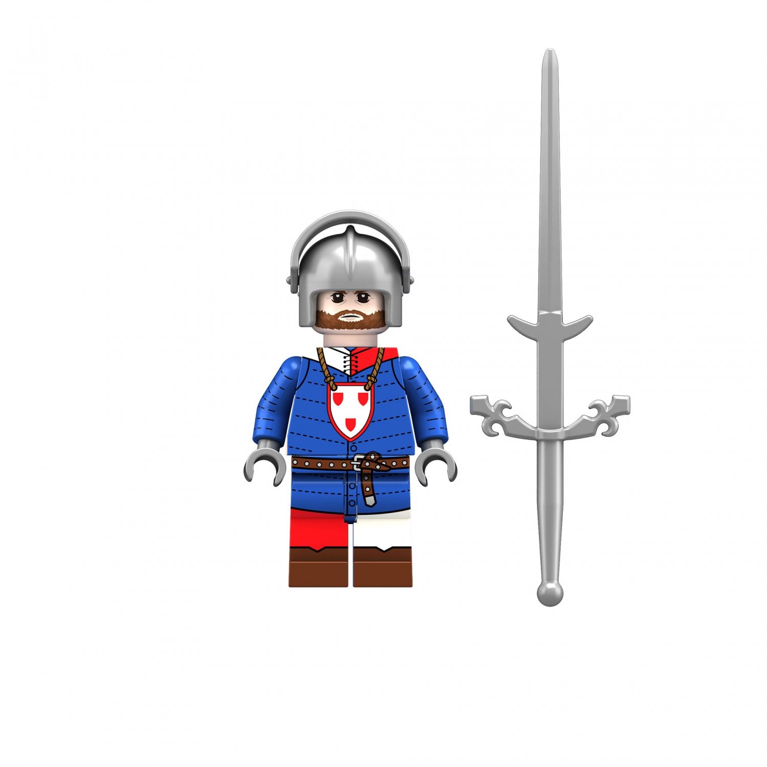 Scottish soldiers broad sword Minifigures Compatible Lego Wars of the ...