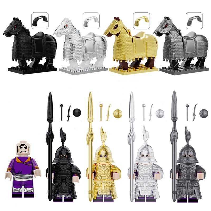 Genghis Khan Mongolian cavalry Minifigures Compatible Lego Military Set