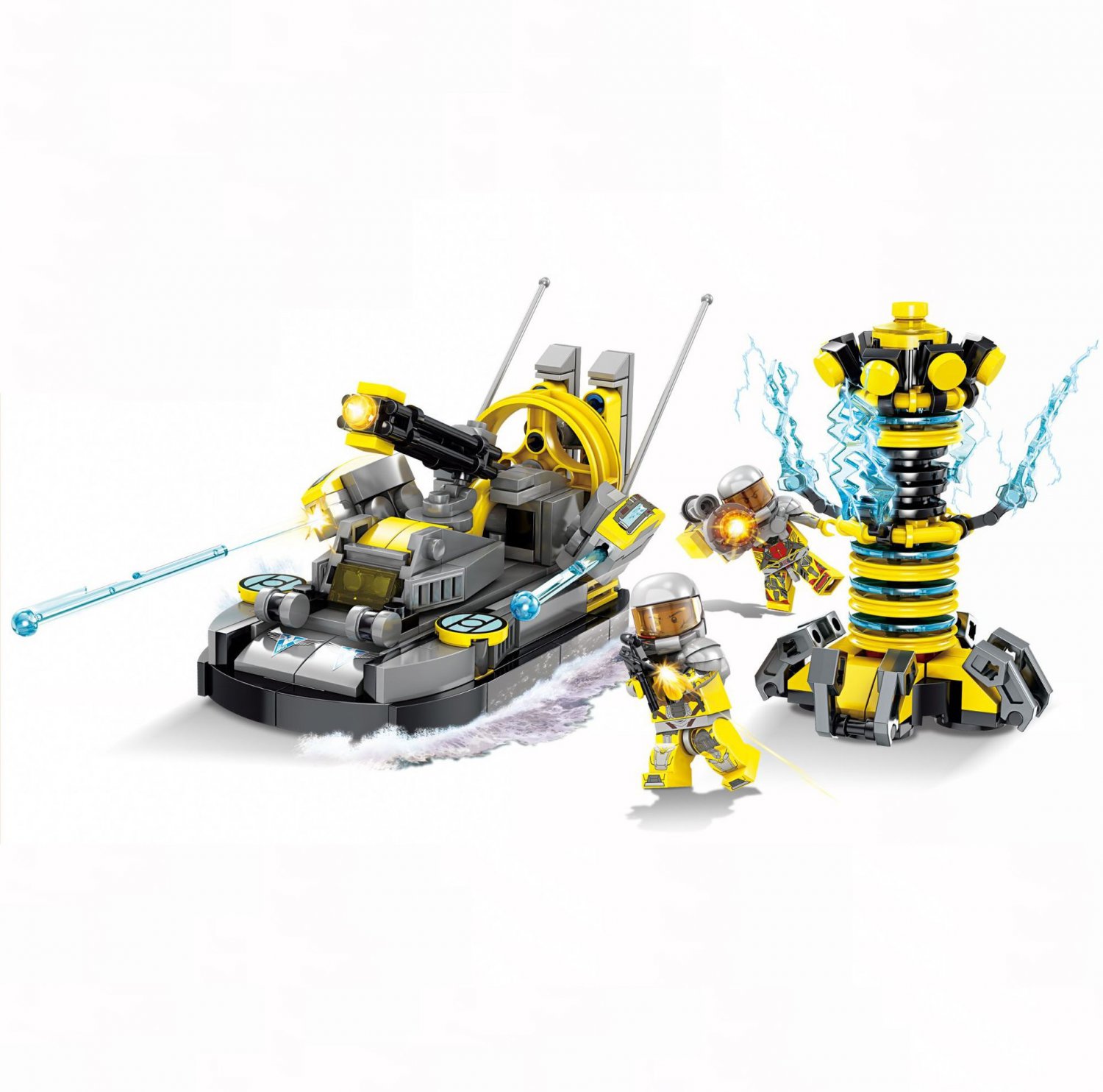 The War of the Worlds Defense Laser Cannon Minifigures Lego Compatible ...