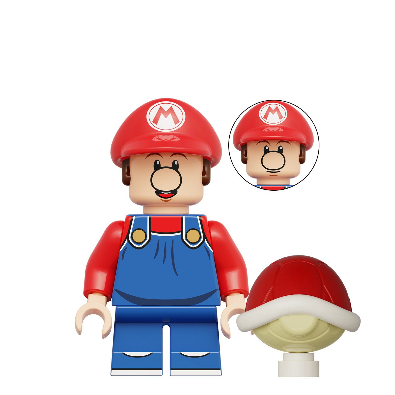 Baby Mario Minifigures Lego Compatible Super Mario Bros Set Baby Mario Minifigures Lego Compatible Super Mario Bros Set