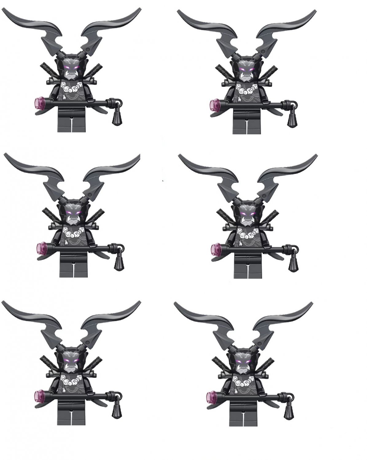 6 Best The Villain Omega Minifigures Lego Compatible New Ninjago Set