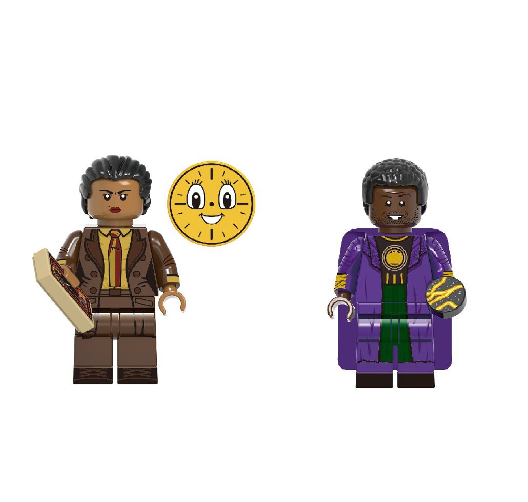 Renslayer and Kang the Conqueror Minifigures Compatible Lego Loki ...