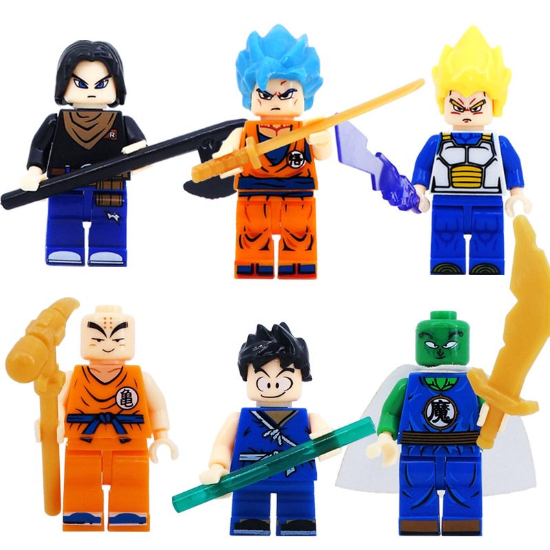 Piccolo Son Gohan Son Goten krillin Minifigures Compatible Lego New ...
