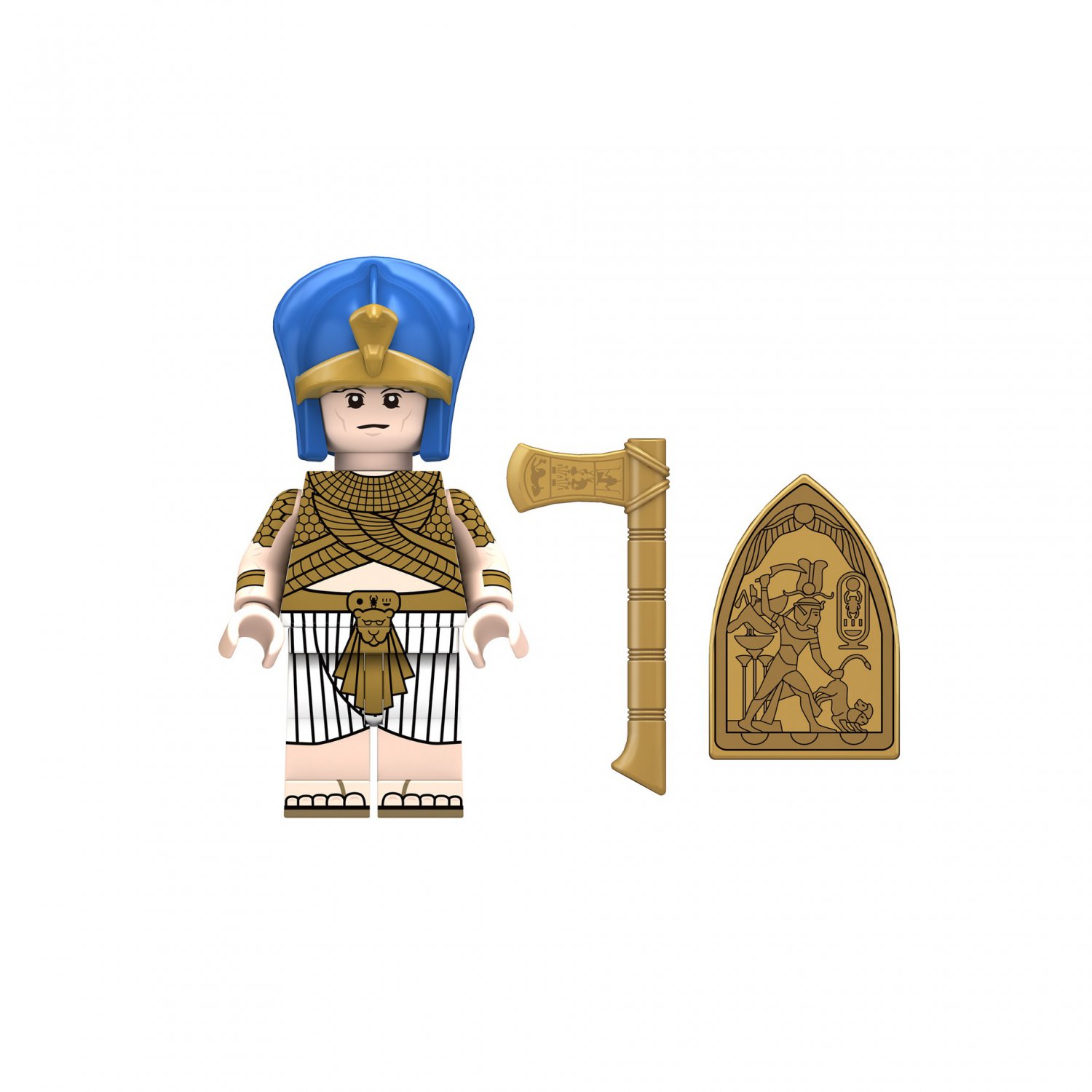 Cheops Pharaoh Minifigures Compatible Lego Raiders of the Lost Ark ...