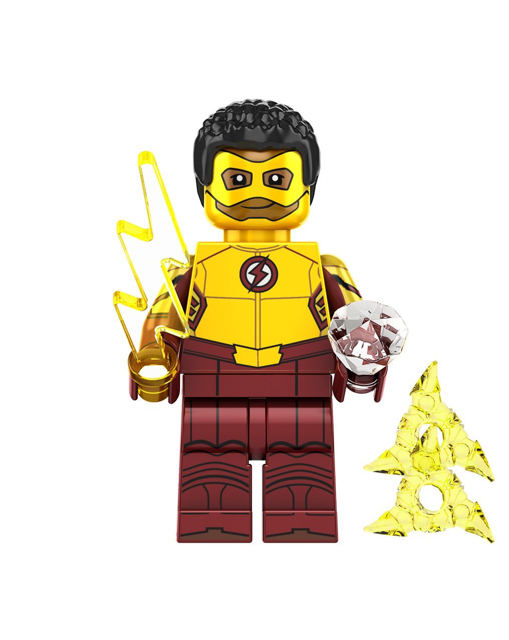 New Wally West Minifigures Compatible Lego The Flash Minifigure