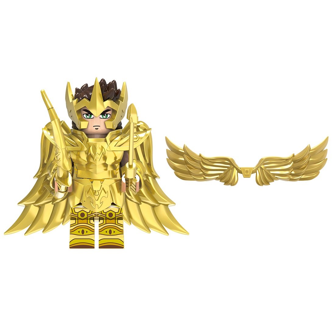 Sagittarius Saint Seiya Minifigures Compatible Lego Gold Saint Minifigure