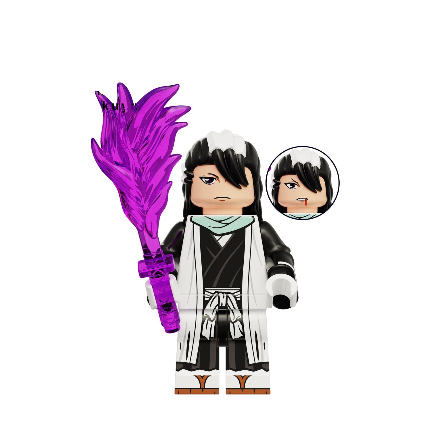 Kuchiki Byakuya Minifigures Compatible Lego Unohana Retsu Minifigure