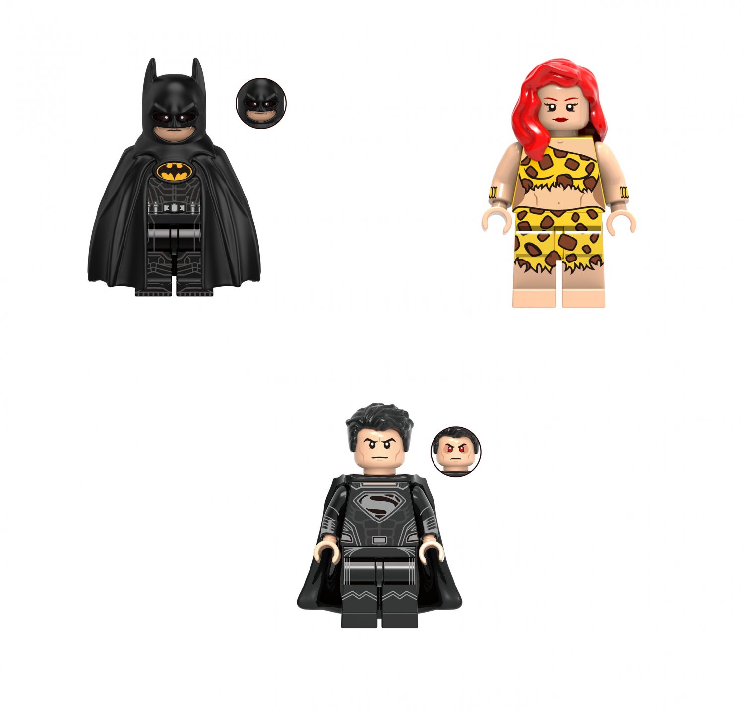Giganta Batman Black Superman Minifigures Compatible Lego Justice ...