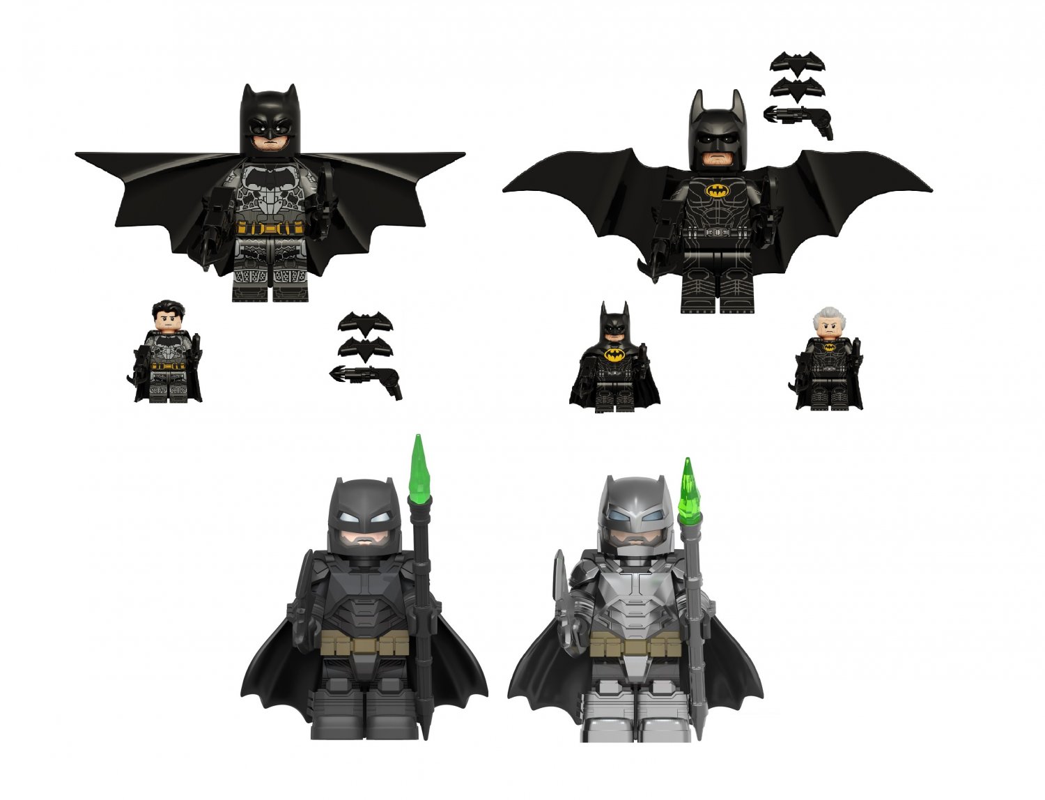 Heavy Batman Flight Batman Minifigures Compatible Lego Batman Set