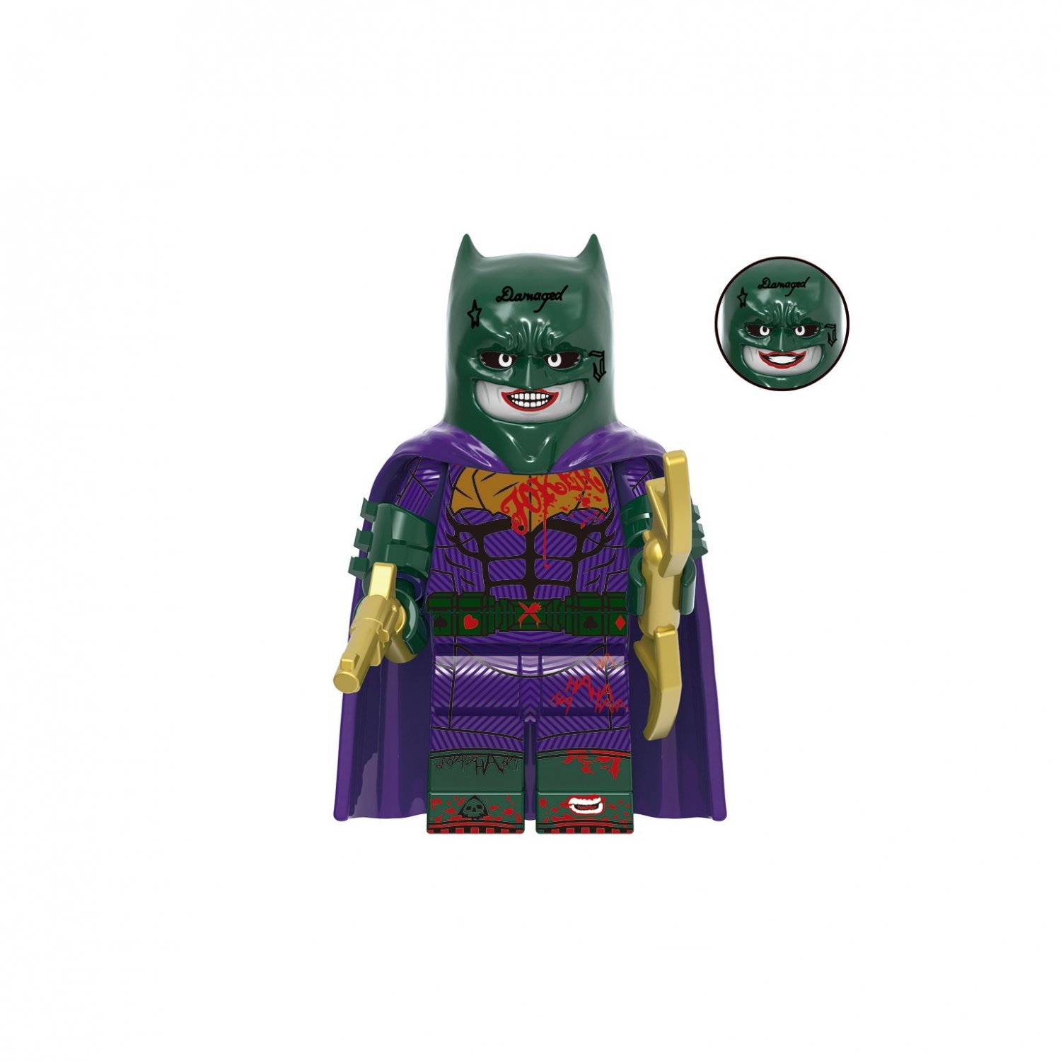 Joker Imposter Batman Minifigures Compatible Lego Batman Minifigure
