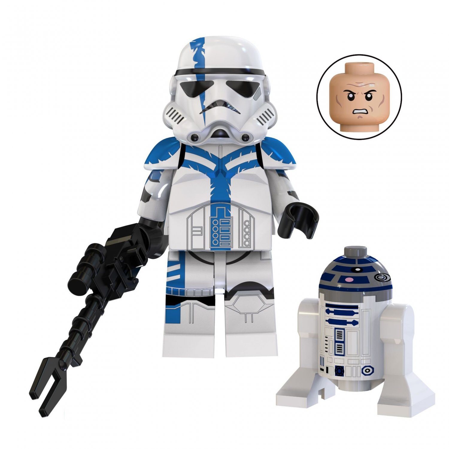 Stormtrooper Commander Minifigures Compatible Lego Star Wars Minifigure