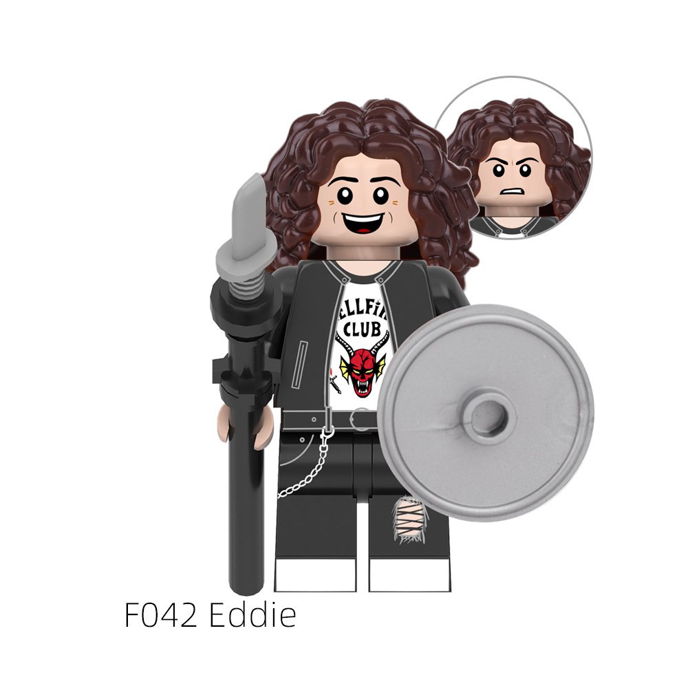 Eddie Minifigures Compatible Lego Stranger Things Minifigure