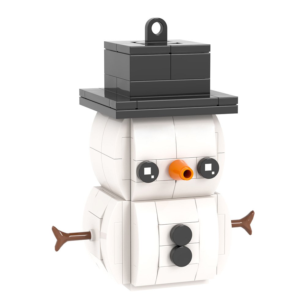Snowman Pendant Minifigures Compatible Lego Minifigure