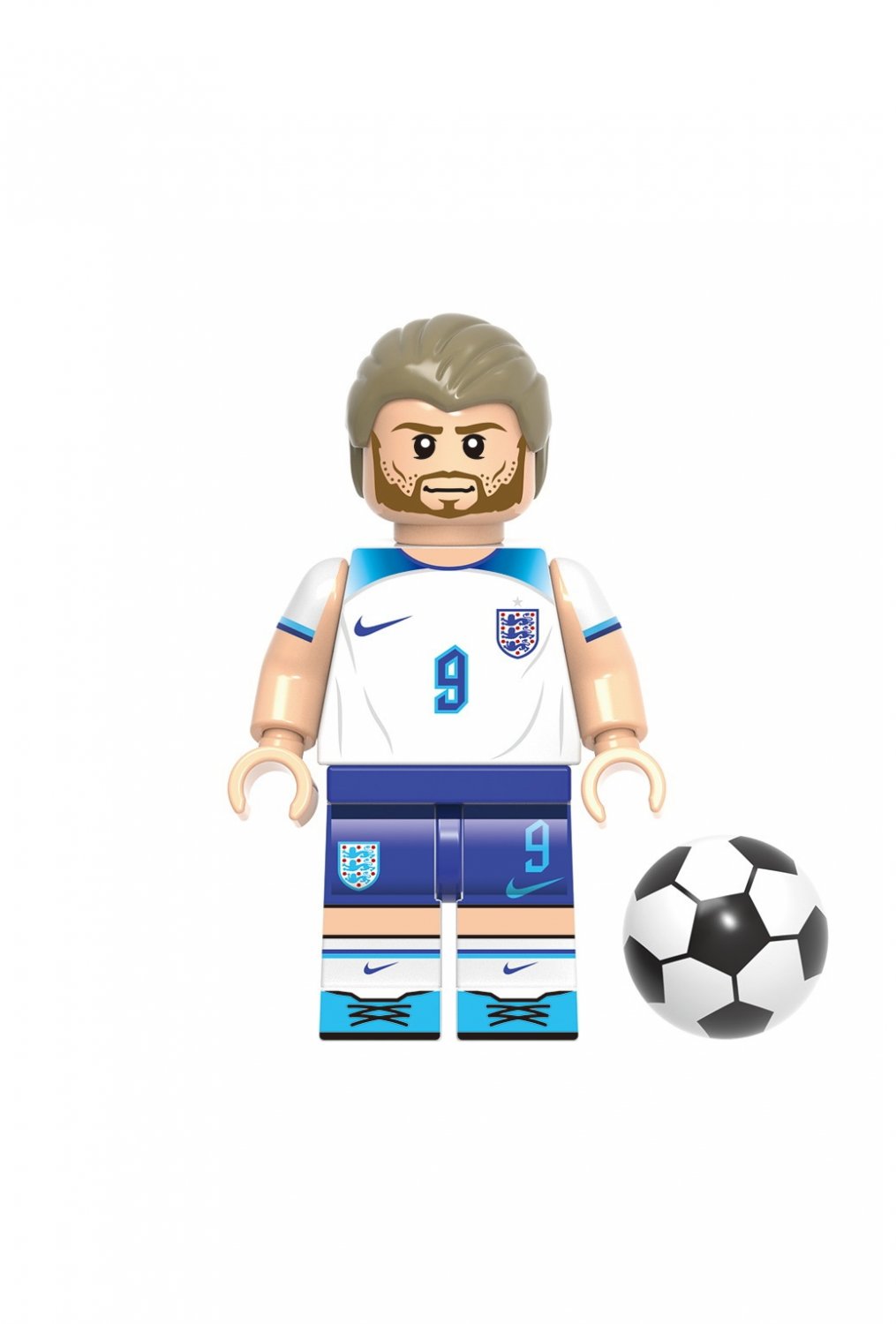 Kane Minifigures Lego Compatible Football Minifigure