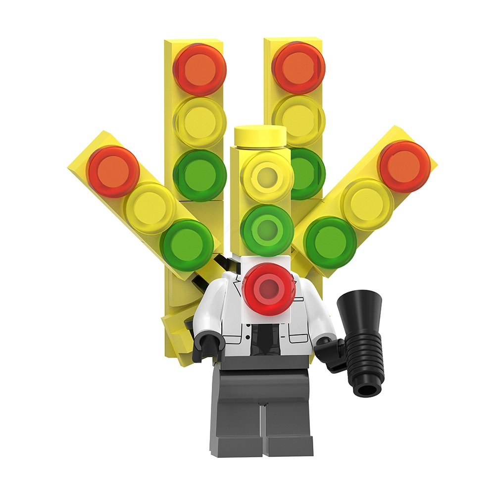 Titan Traffic Light Man Minifigures Lego Compatible Minifigure
