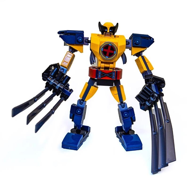 Wolverine Mecha Armour Minifigures X-Men Set