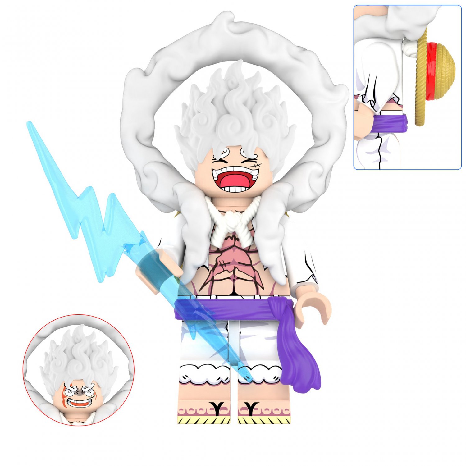 Nica Luffy Minifigures Lego Compatible Anime Minifigure