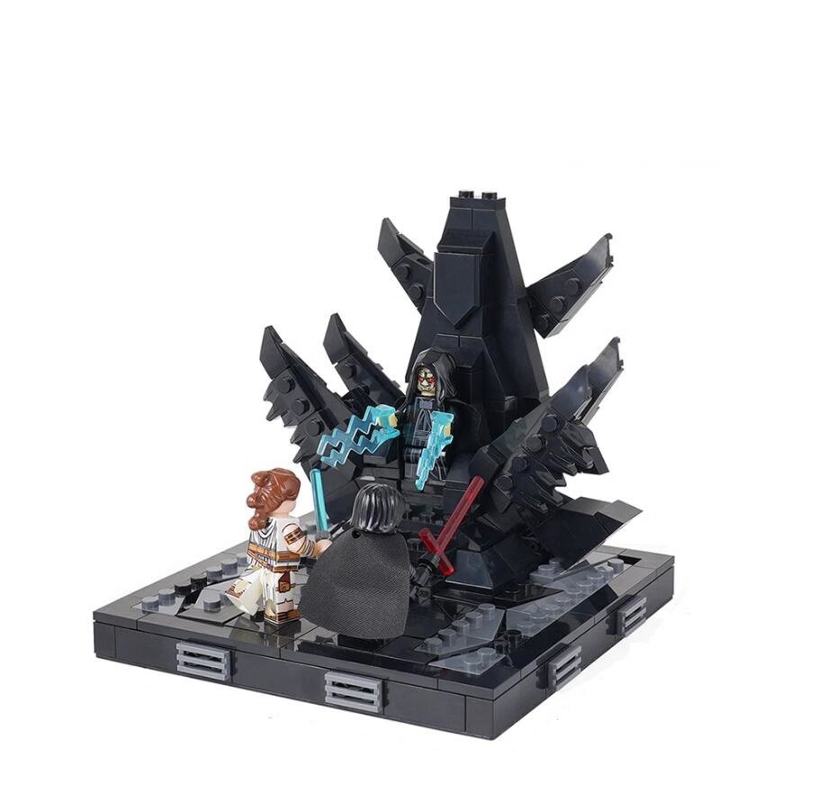 Sith Throne Rey Kylo Ren VS Sith Minifigures Lego Compatible Star Wars Set