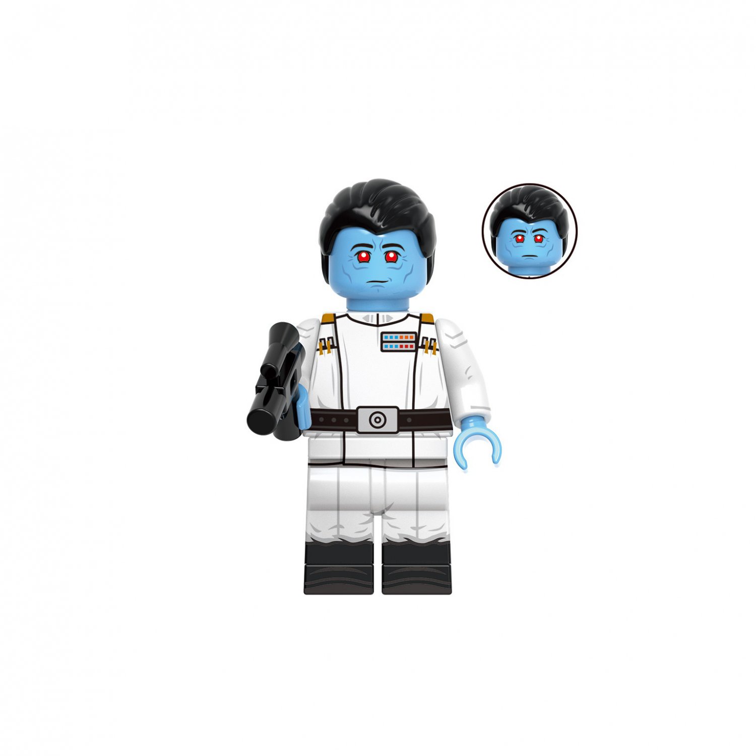 New Thrawn Minifigures Lego Compatible Ahsoka 2 Minifigure