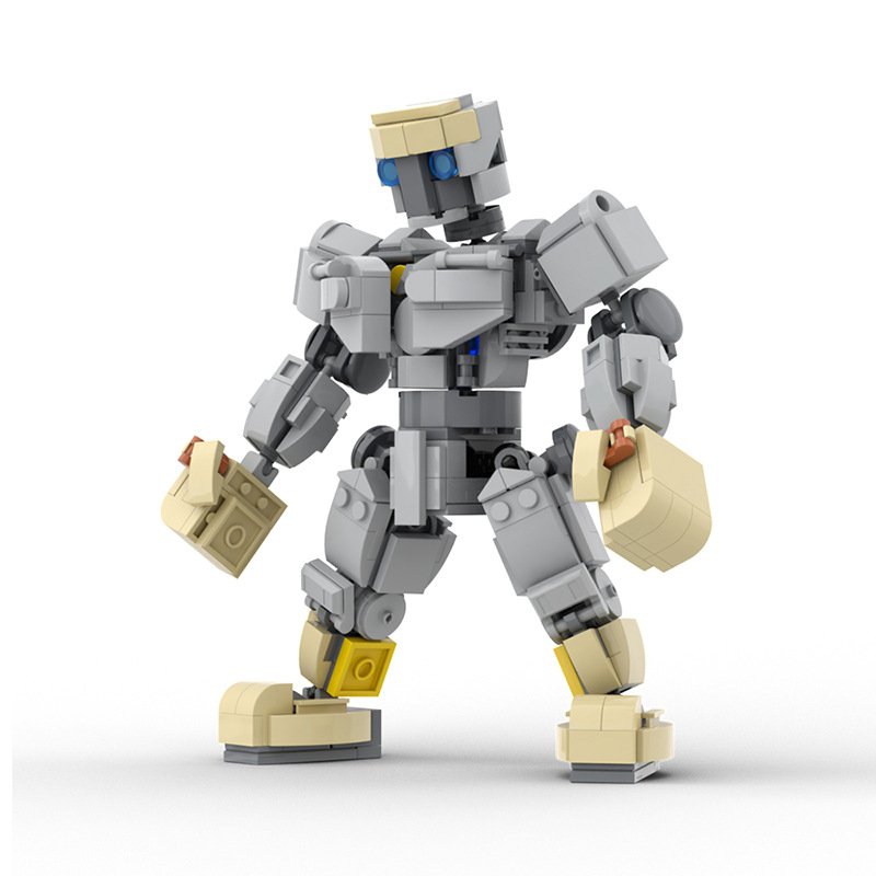 Atom Minifigures Lego Compatible Real Steel Minifigure
