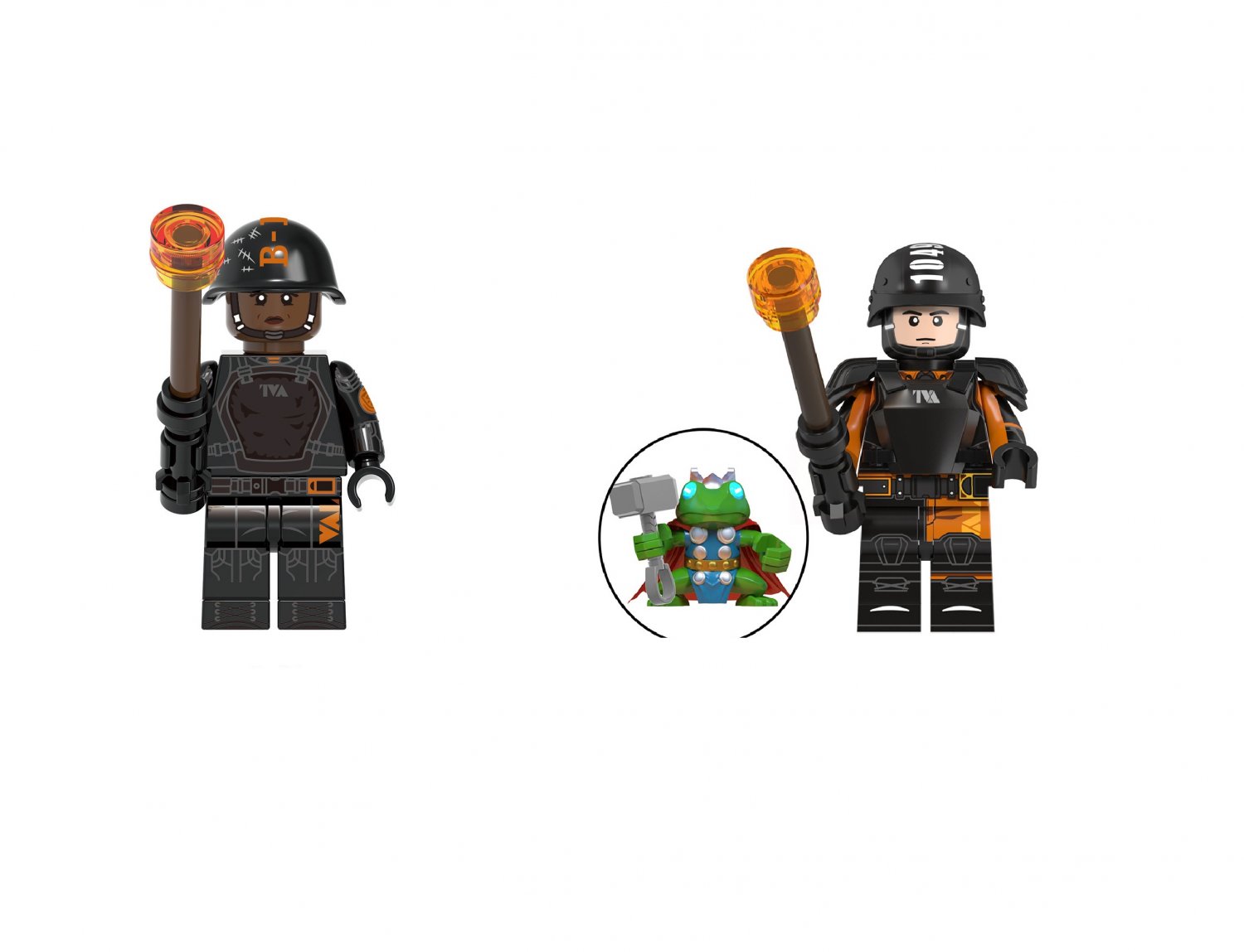 TVA Agent and B-15 Minifigures Lego Compatible Loki Season 2 Set