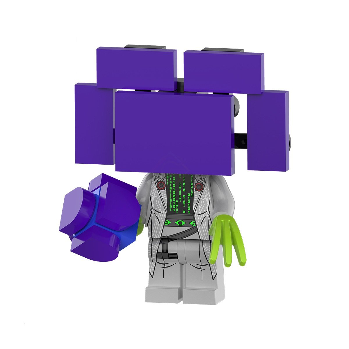 Titan Computerman Minifigures Lego Compatible Toy
