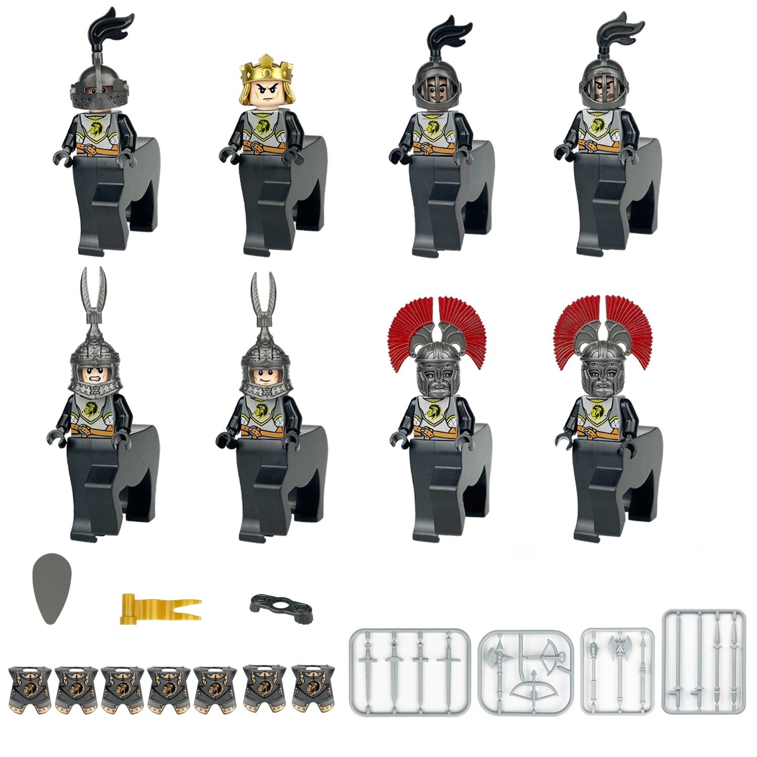 Ancient Rome Soldier Centaur Minifigures Lego Compatible Medieval ...