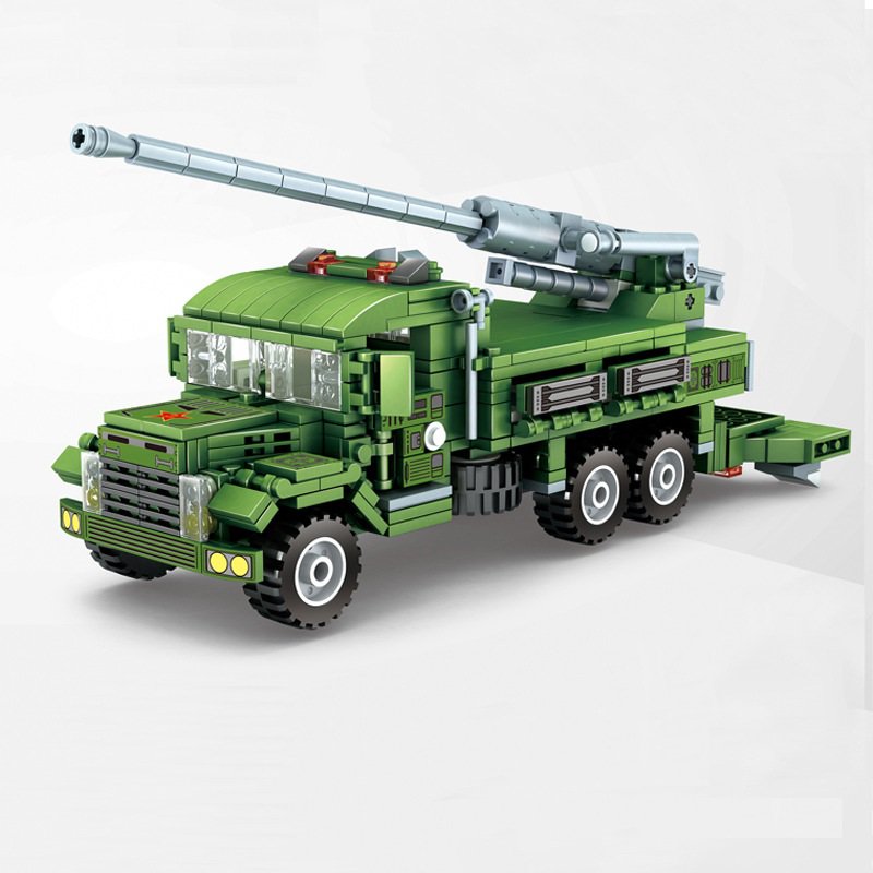 PLC-09 Vehicle Howitzer Minifigures Lego Compatible Military Howitzer Toy