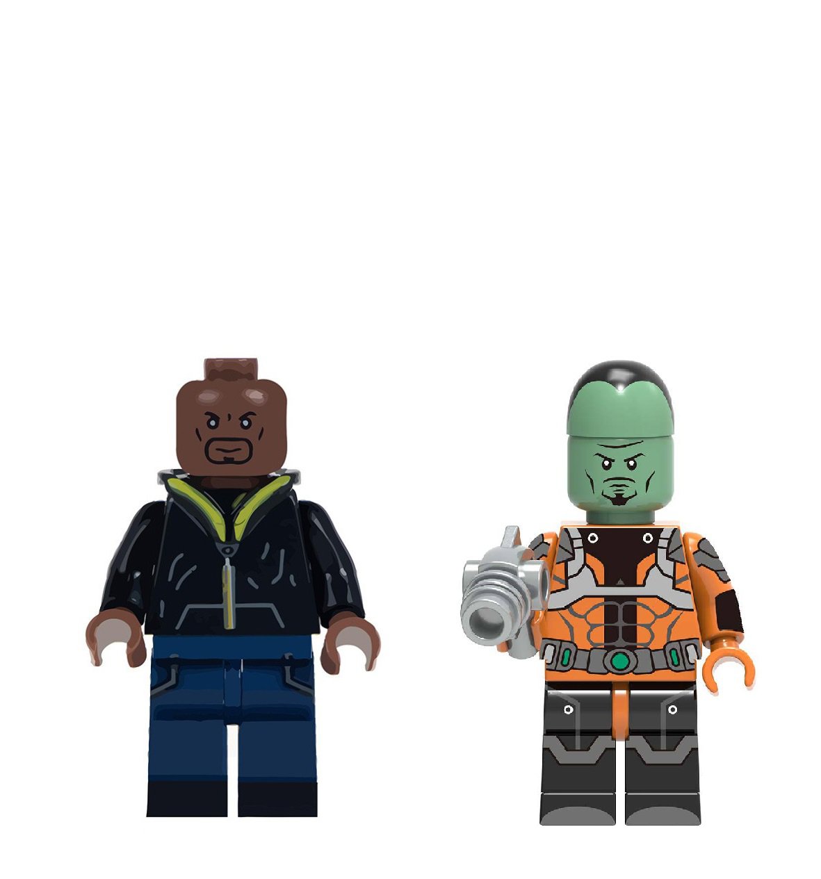 Leader Luke Cage Minifigures Lego Compatible Superhero Movie Set
