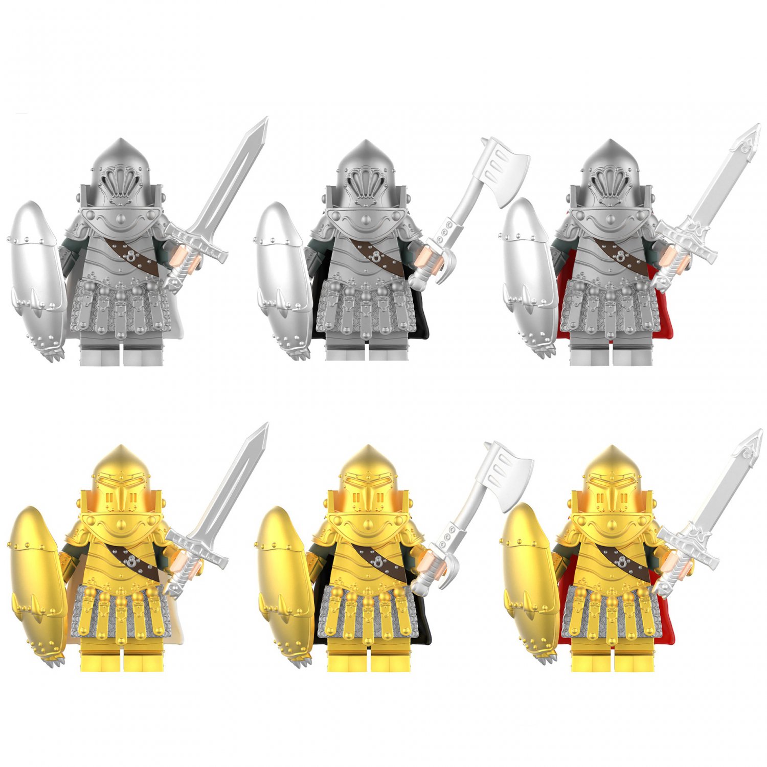 6pcs Nausicaa of the Valley of the Wind Minifigures Lego Compatible ...