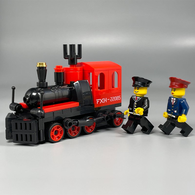 Britain Steam Train Minifigures Lego Compatible Train Sets