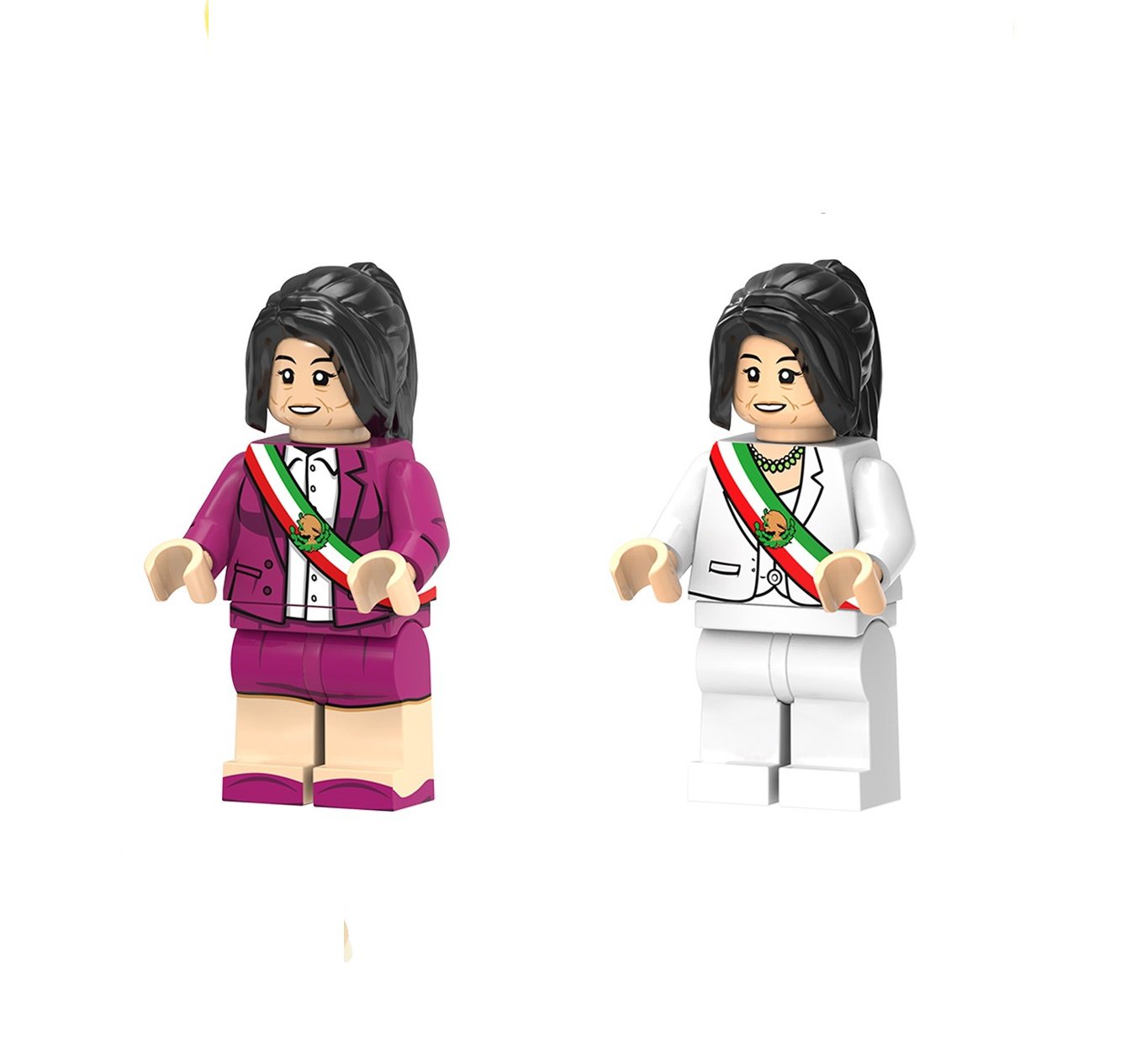 Claudia Sheinbaum Pardo Minifigures Lego Compatible President of Mexico ...