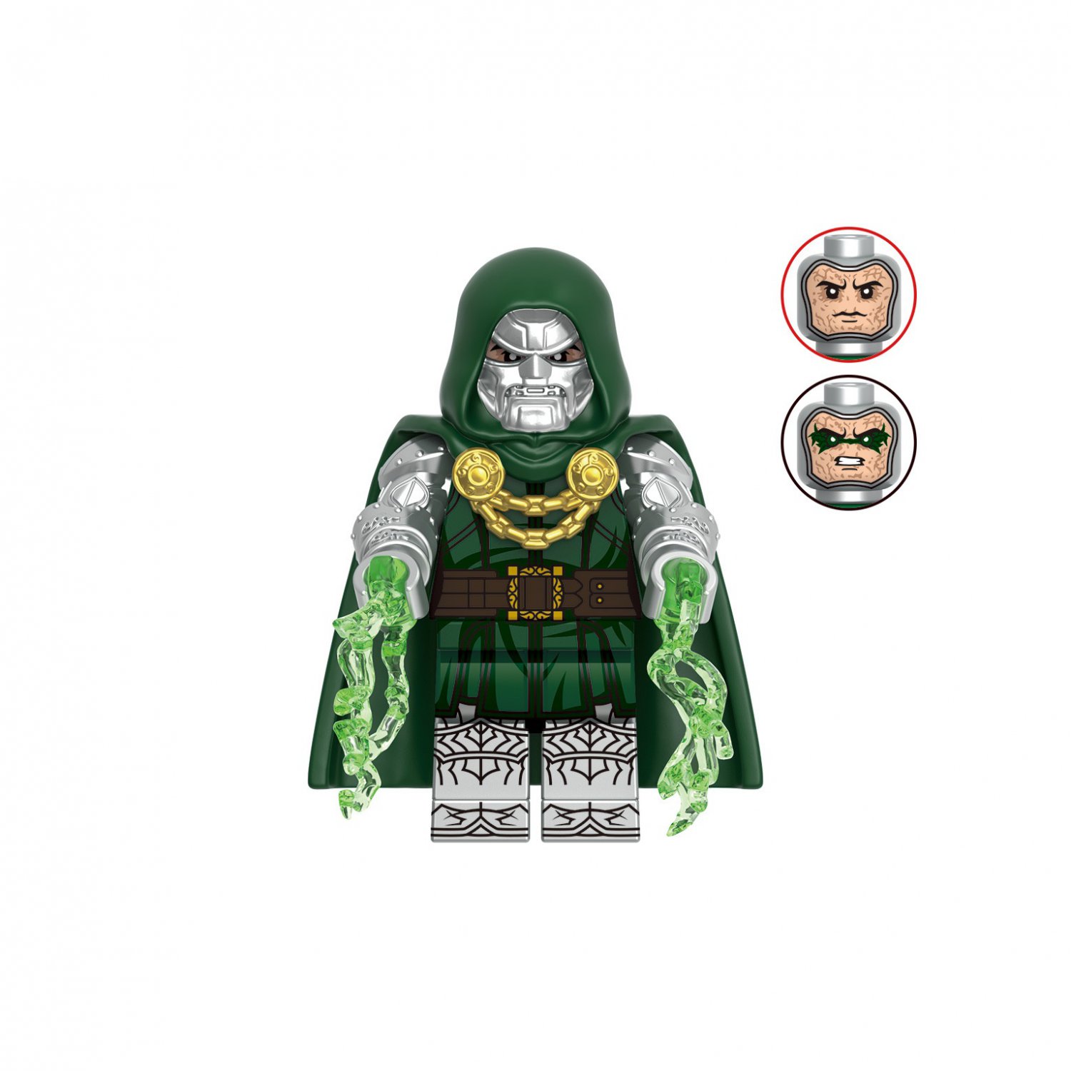 Heavy Doctor Doom Minifigures Lego Compatible The Fantastic Four First Steps Minifigure