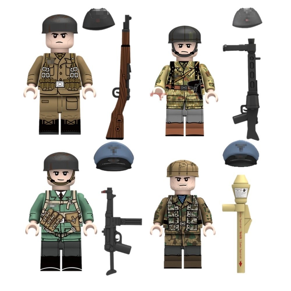 Germany Reichsluftfahrtministerium- RLM Minifigures Lego Compatible WW2 ...