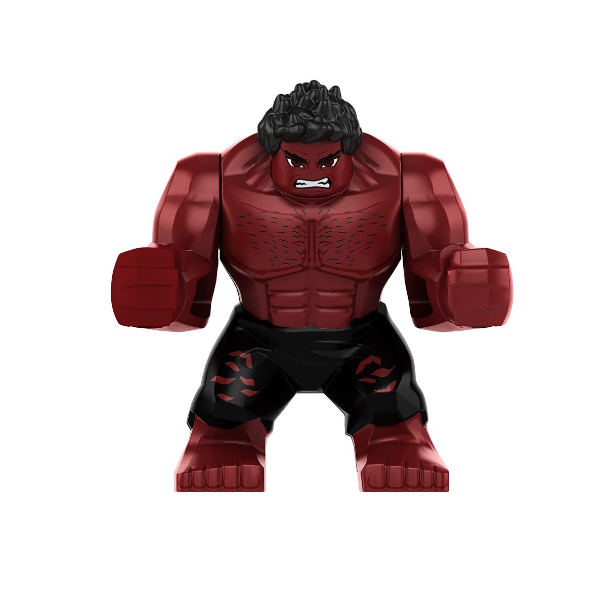 Red Hulk Minifigures Lego Compatible Captain America 4 Minifigure