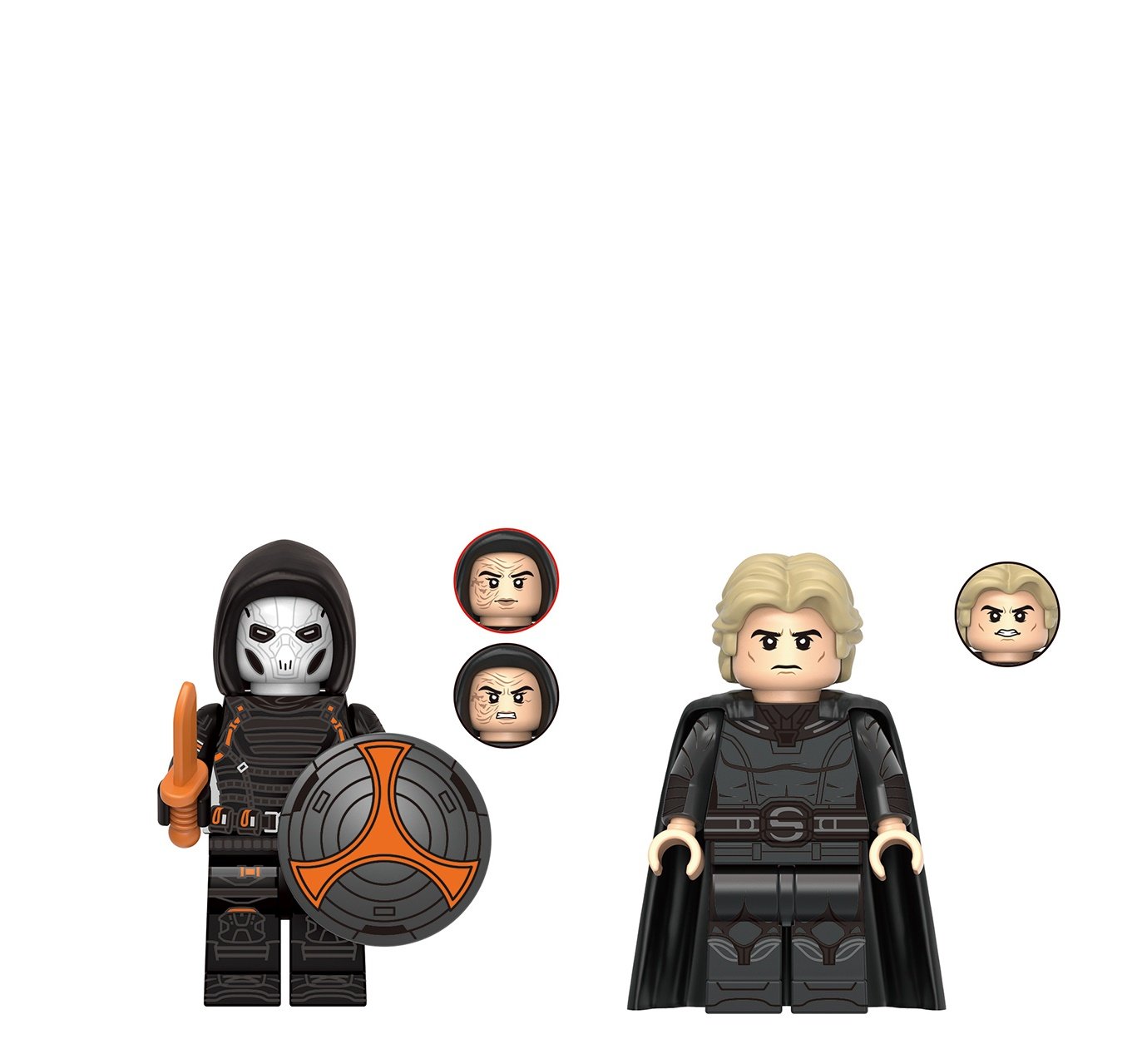 Void and Taskmaster Minifigures Lego Compatible Thunderbolts Sets