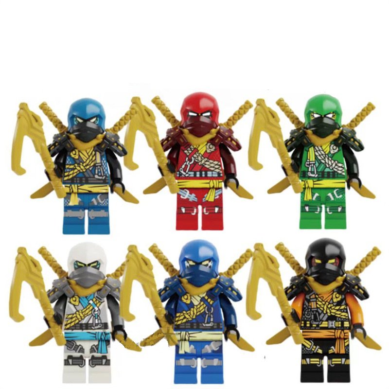 Climbing suit Ninjago Character Minifigures Lego Compatible Ninjago Sets